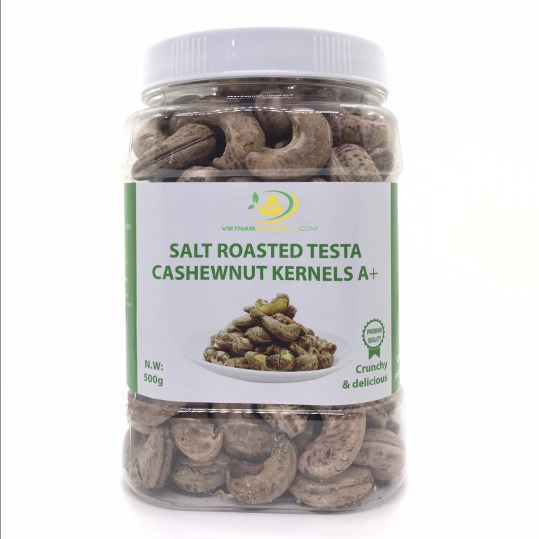 Salt Roasted Testa Cashew Nuts Kernels A - VIETNAM CASHEW PROCESSING ...